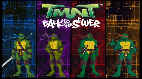 Tmnt 2003 Back To The Sewer Team Fan Poster 1 By Raidenraider On
