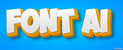 Font Ai Text Effect And Logo Design Font