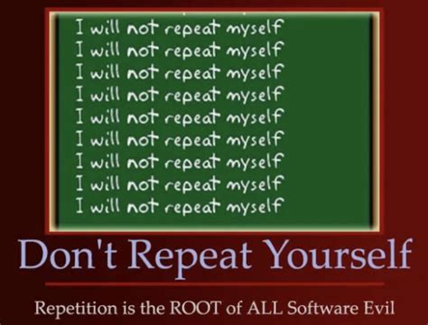 codetip dry principle for software development miguel angel bello