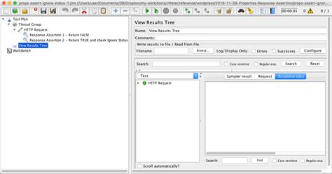 Properties Of Response Assertion In Jmeter Jmeter Vn
