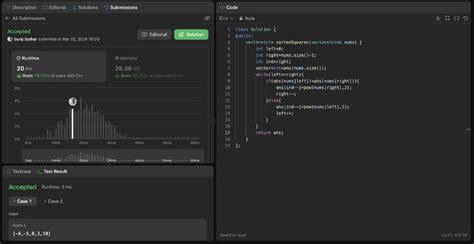Surajmal Suthar On Linkedin 🚀 Daily Leetcode Challenge 💡 🔍 Todays Problem Squares Of A Sorted
