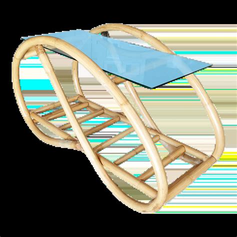 1950s Restored Single Strand Glass Top Grasshopper Rattan Side Table