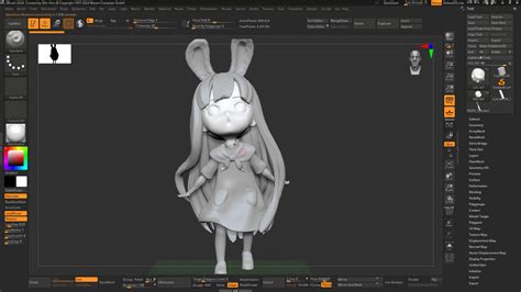 👧 Rabit Girl Chibi・free Stl File For 3d Printing・cults