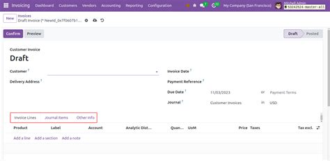 Configuration Panel In Odoo 17 Invoicing Odoo 17 Community Book