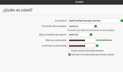 Guía de instalación de Ubuntu LTS Focal Fossa