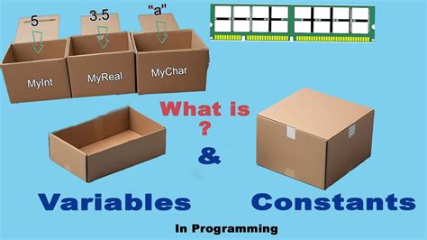 Variables And Constants In Computer Programming Full Explanation Youtube