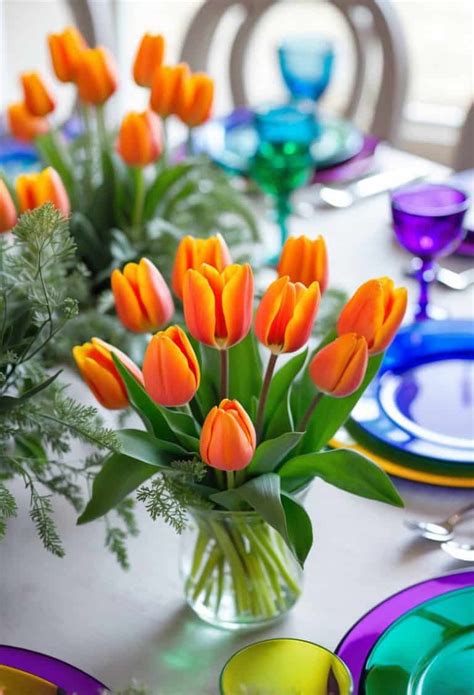 40 Tulip Tablescape Ideas Bright Fresh Spring Decor