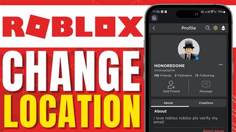 HOW TO CHANGE LOCATION ON ROBLOX YouTube
