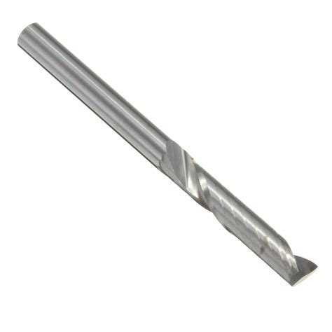 Mm Single Flute End Mill Cutter Carbide CNC Router Bit Alexnld