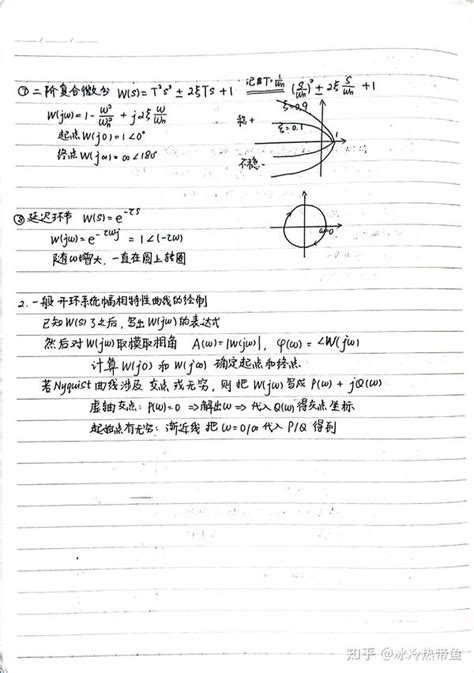 自动控制原理笔记 知乎