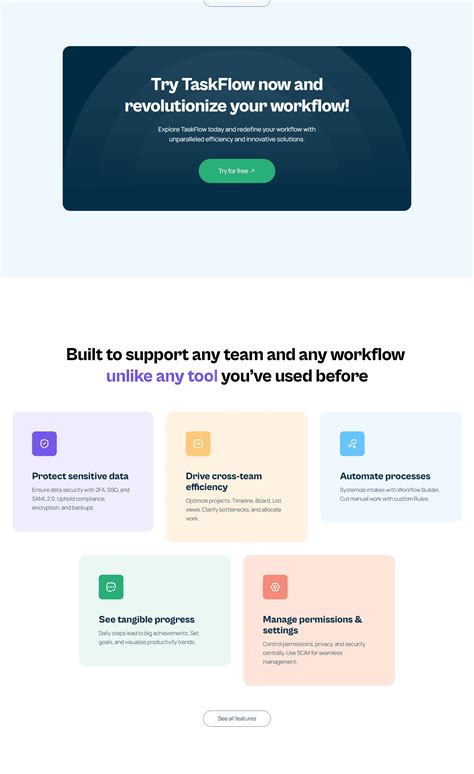 Taskflow The Ultimate Saas Framer Template For Dynamic User Experiences