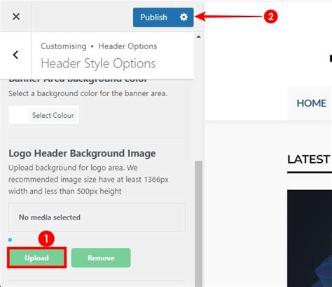 WordPress How To Edit The Header