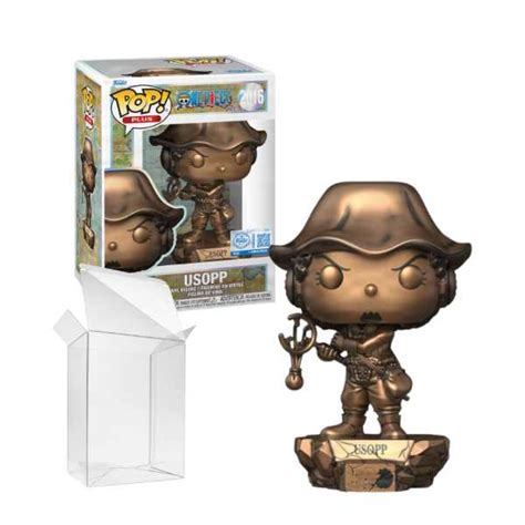 Funko Pop Plus One Piece Usopp Bronze Statue 2016 Funko