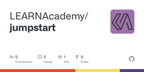 github learnacademy jumpstart
