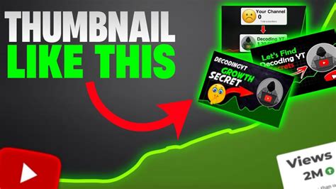 How To Make Thumbnail Like Decoding Yt Decodingyt Growingtube7 Youtube