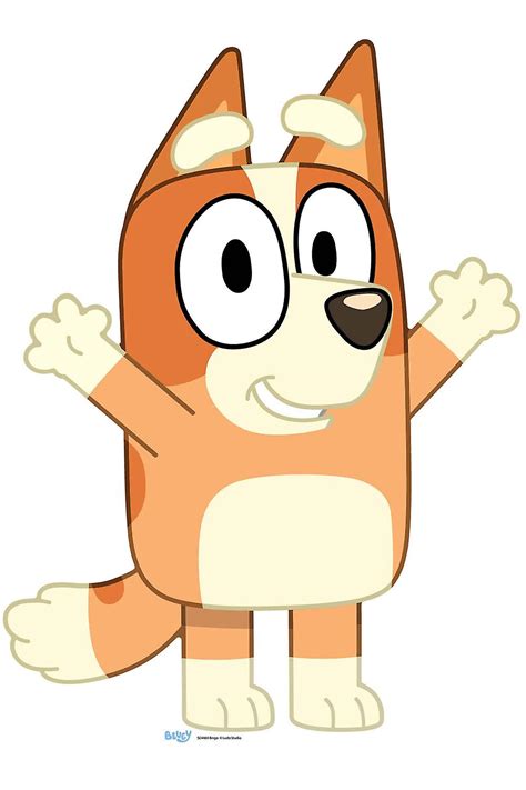 Bingo Heeler Official Bluey Cardboard Cutout Standee Standup