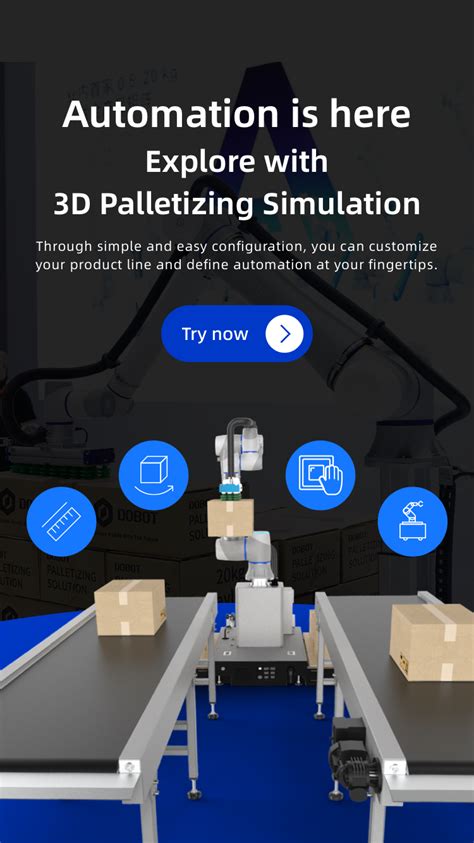 one stop palletizing solution dobot robotics