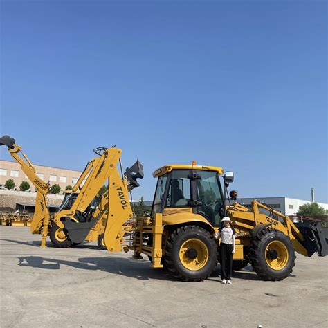 75 Kw 2400mph Backhoe Loader Of Sub Compact Backhoe Loader With Loader