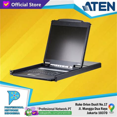Promo Aten Cl1316 16 Port Ps2 Usb Vga Single Rail Lcd Kvm Switch Cicil 0 3x Jakarta Pusat