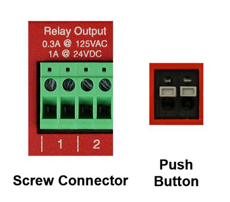 Relay Output Port Types AVTECH