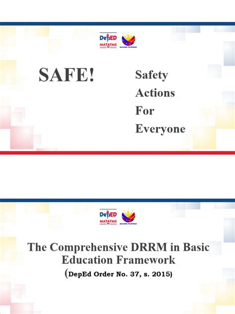 Project Safe And Drrm Basic Terminologies Pdf Emergency Management Emergency