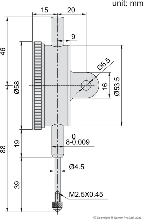 Dial Indicator Accud Australia
