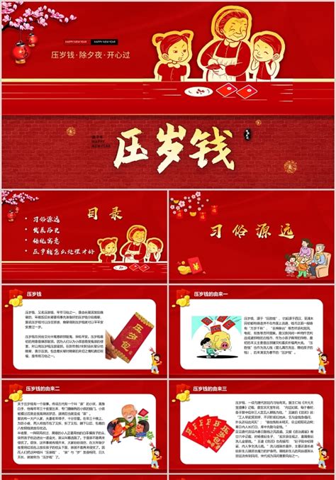 春节习俗PPT 春节习俗ppt模板下载 第3页 觅知网