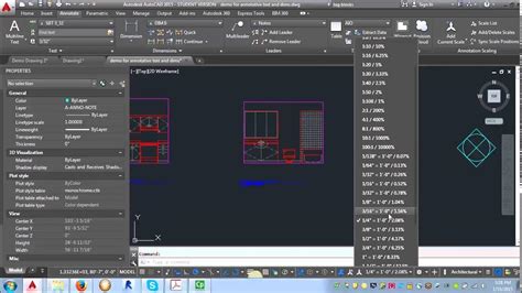 Autocad Demo Using Annotative Text And Leaders Youtube