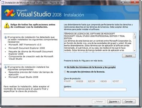 Cys Digitec Primeros Pasos 1 Instalar Vbnet 2008