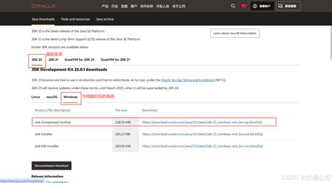 jdk 23与javafx的安装 jdk23 csdn博客