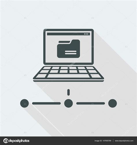 Shared Folder Icon Stock Vector By ©myvector 147655769