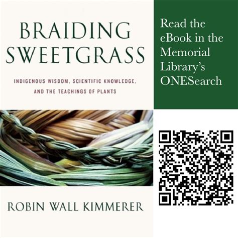 Common Read Book “braiding Sweetgrass” Library