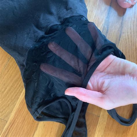 Capezio Ultra Soft Detailed Mesh Leotard Gem