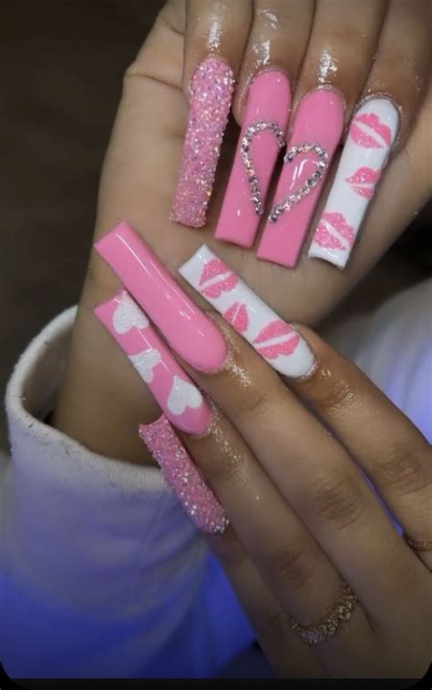 Ig M3wrld Fake Nails Designs Red Acrylic Nails Short Acrylic