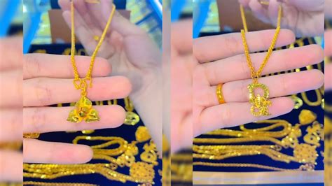 ម៉ូតខ្សែកមាស 2ជី 3ជី 5ជី ម៉ូតចូលស្តុកថ្មីណាមាសស្នេហ៍🥰ពីហាងលីម ស្រីឯម លក់គ្រឿងអលង្ការ Youtube