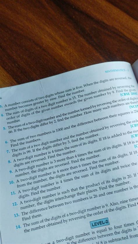 number find the numbers 7 the sum of a two digit 8 a two digit number