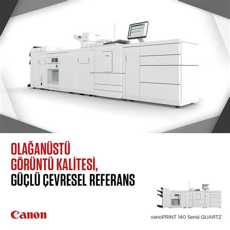 Varioprint 140 Serisi Quartz Dijital Baskı Makineleri çevre Dostu