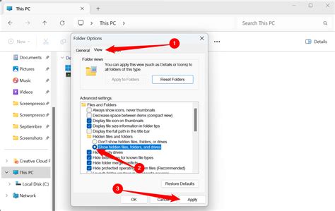 Comment Afficher Les Fichiers Cachés Sur Windows 11 Azur Plus