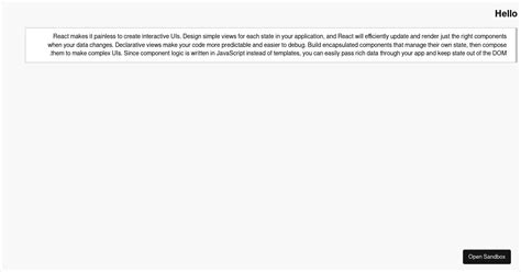 React Rtl Codesandbox