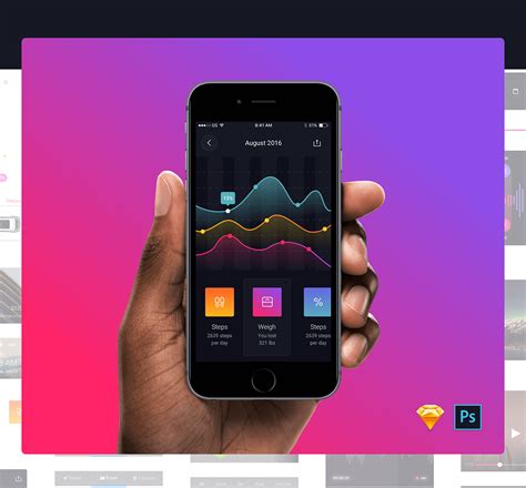 Pin UI Kit Free Templates Inside Behance