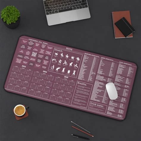 Excel Shortcuts Desk Mat Etsy