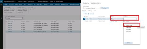 Ax D365fo How To Save Filters As A Fast Inquires In Dynamics 365 Ax Dynamics 365 For