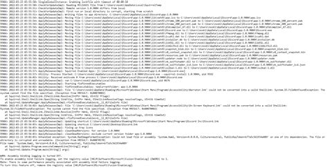 Installation Failed Discord