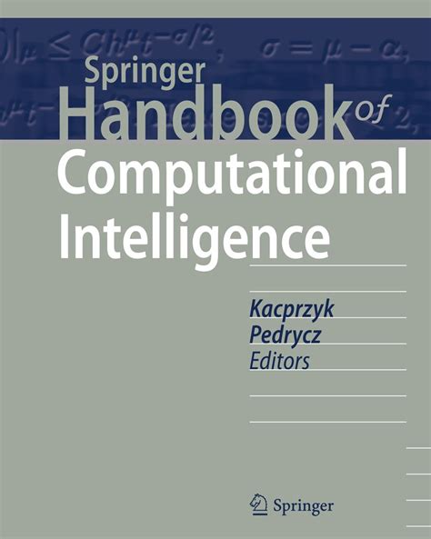 Springer Handbook Of Computational Intelligence Springer