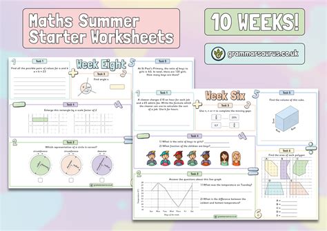 Y6 Starters Morning Maths Grammarsaurus