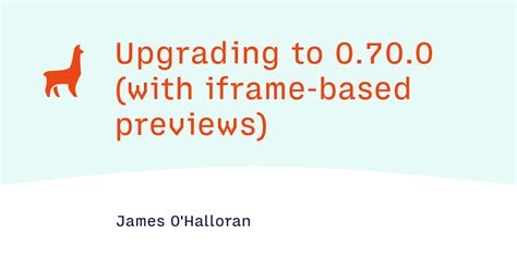 Upgrading To 0700 With Iframe Based Previews Tina Blog