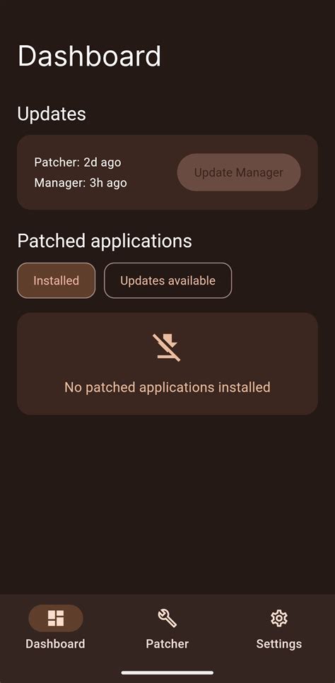Bug No Patched Applications Installed Shown · Issue 565 · Revanced