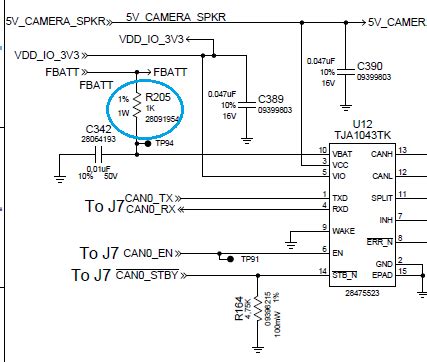 TCAN Q Does Our Vsup Pin Need A Pull Up Resistor Interface Forum Interface TI E E