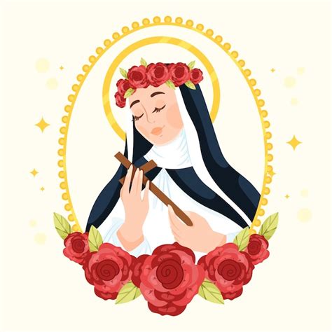 Santa Rosa De Lima Dibujos Giordano Luca Santa Rosa De Lima Con El
