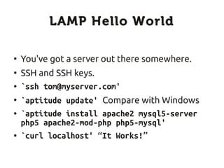 Intro To Linux Skillswap Ppt